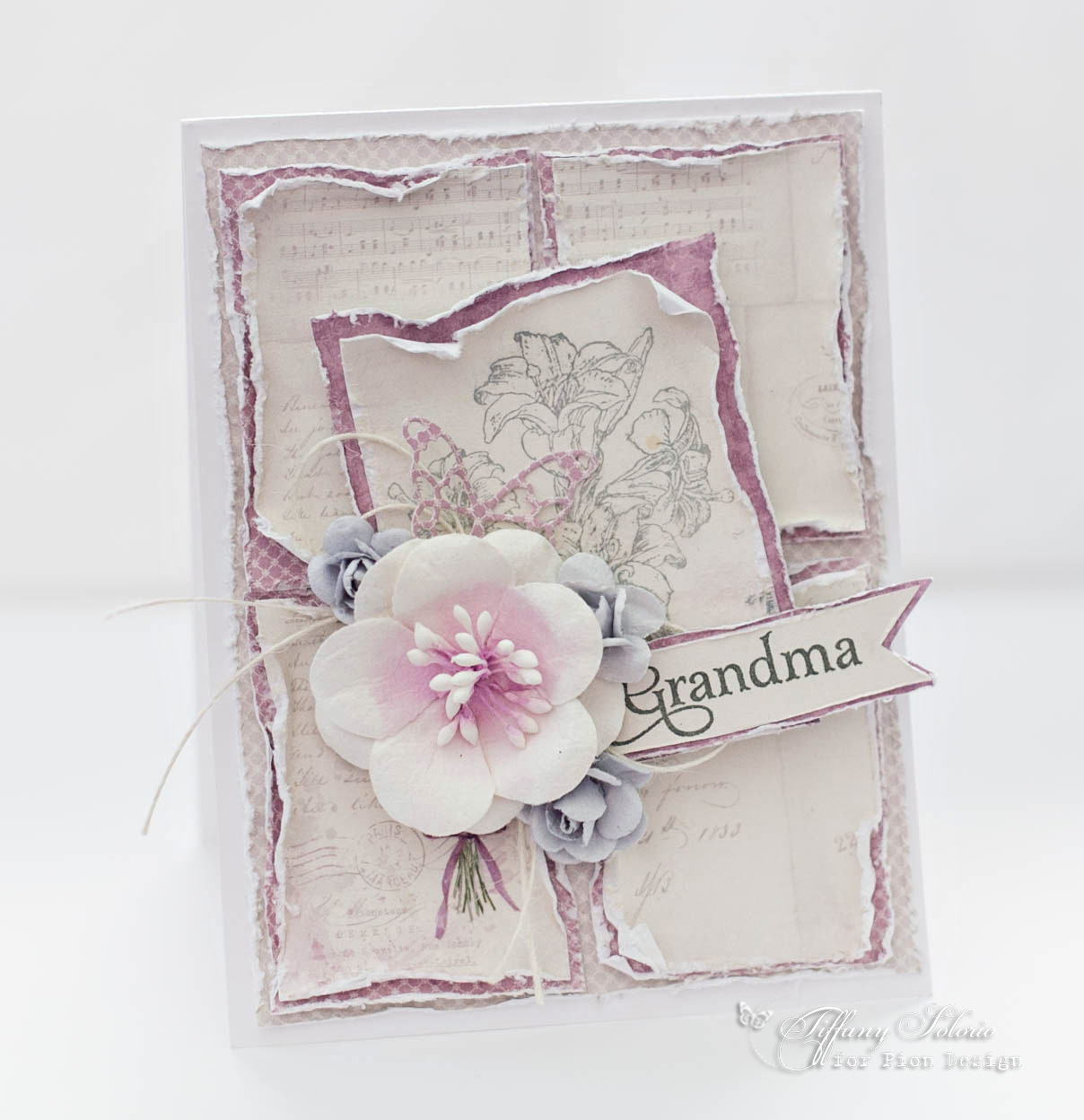 Card for Grandma » Pion Design's Blog